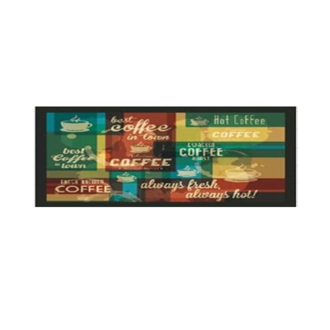 Coffee Kitchen Mat 20"x40" - Barbados Steel Works Limited