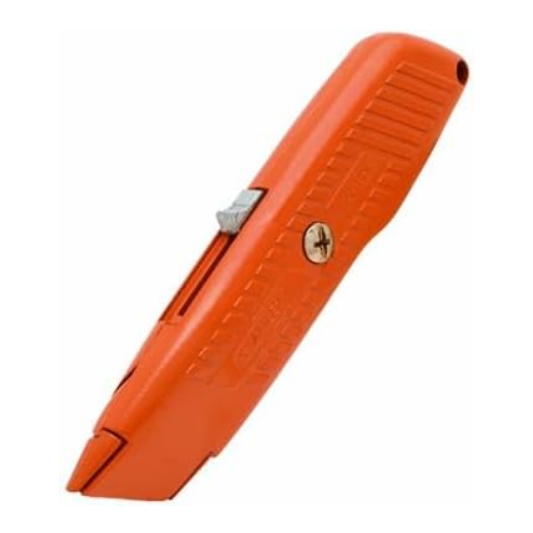 Safety Utility Knife -Red - Barbados Steel Works Limited